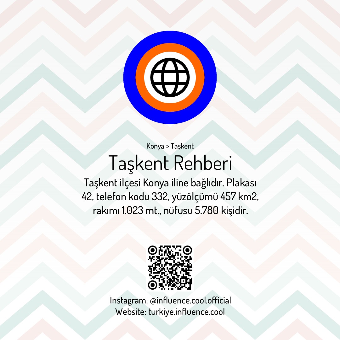 Taşkent Rehberi › Konya | Influence Cool Türkiye